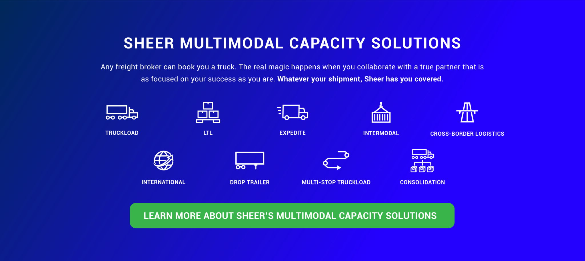 Custom Logistics & Freight Solutions : 4PL & 3PL Services| Sheer